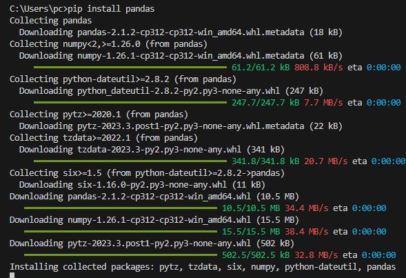 머신 러닝을 위해 꼭 설치해야 할 파이썬 라이브러리 5가지 pip install